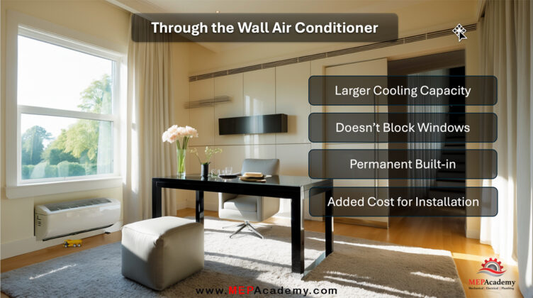 Portable Air Conditioners vs. Window or Thru-the-Wall Units - MEP Academy