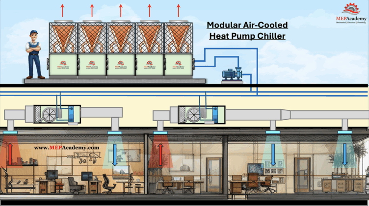 Modular Heat Pump Chillers Explained - MEP Academy